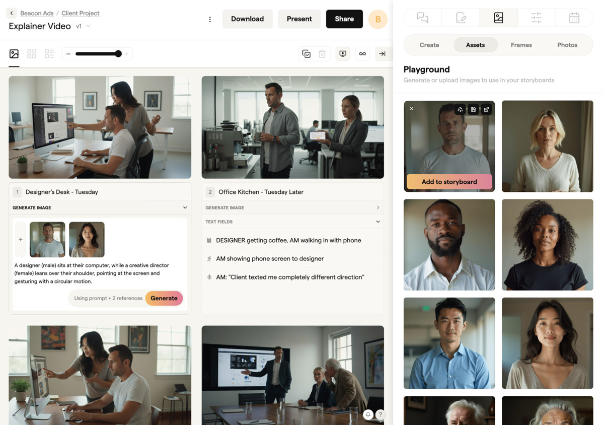 Storyboard Software for Studios & Agencies | Boords